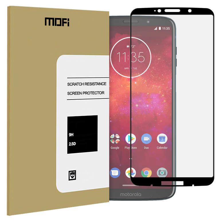 Full Tempered Glass Screen Protector for Motorola Moto Z3 Play